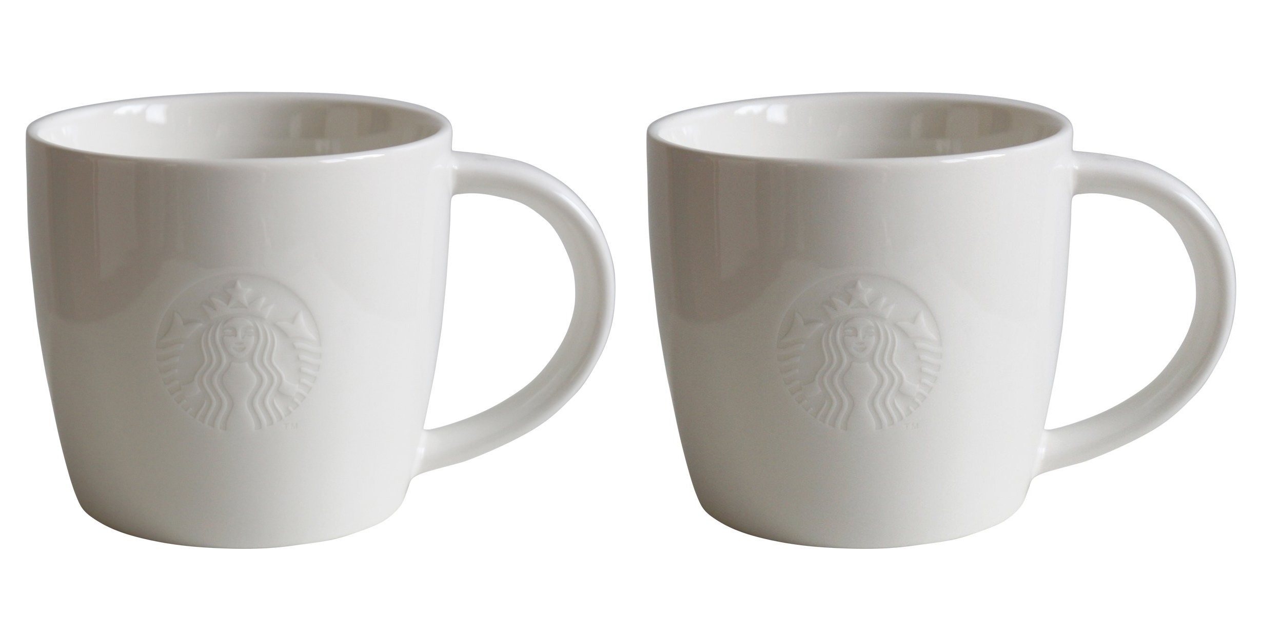 Starbucks Mug Short white 8oz Set - LEKOMKA