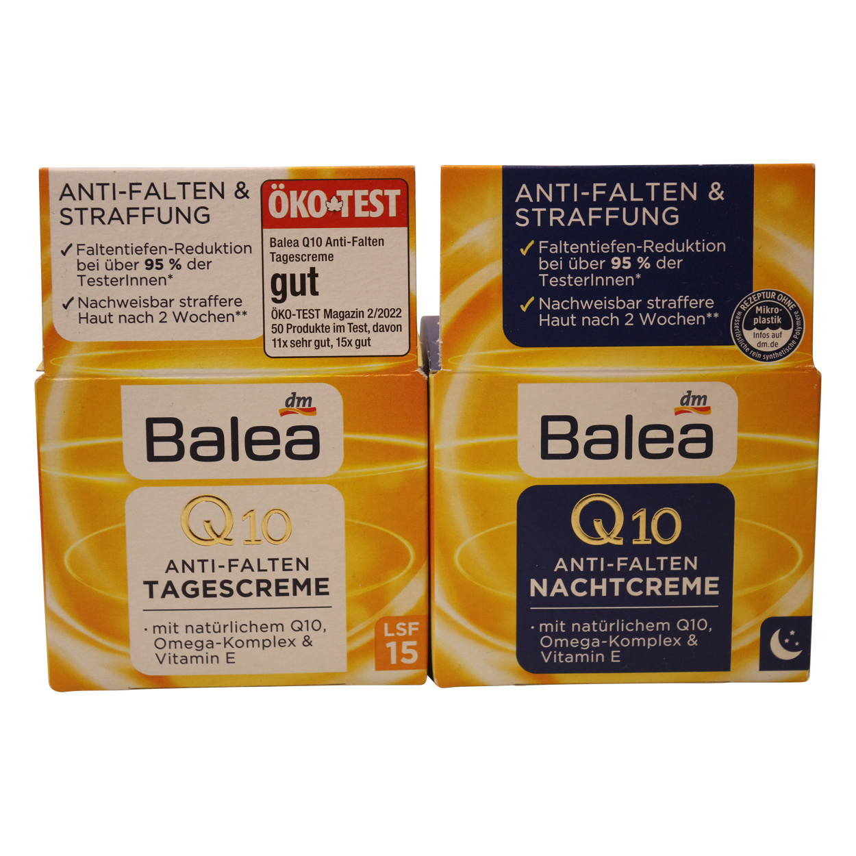 Balea Q10 Anti-Wrinkle Day Cream & Night Cream Set - LEKOMKA