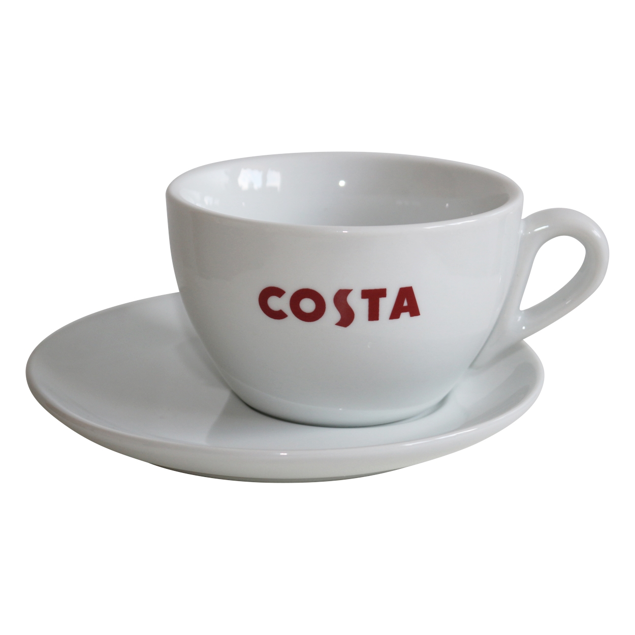 Costa Coffee Cappuccino Latte Kaffee Klassik Tasse - LEKOMKA